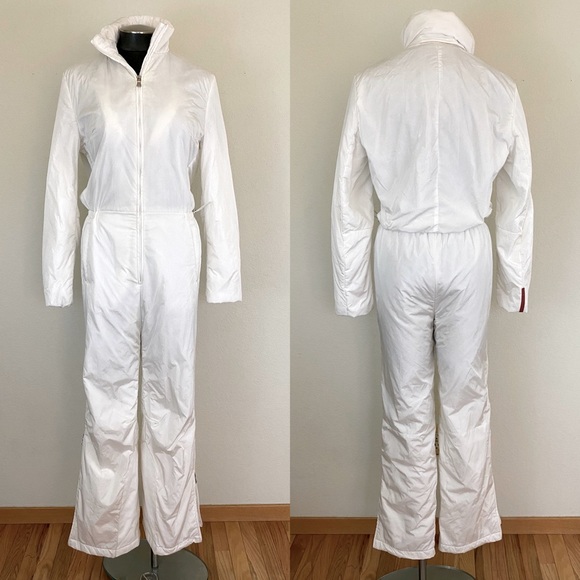 Prada | Jackets & Coats | Rare 9s Vintage Prada Sport One Piece Ski ...